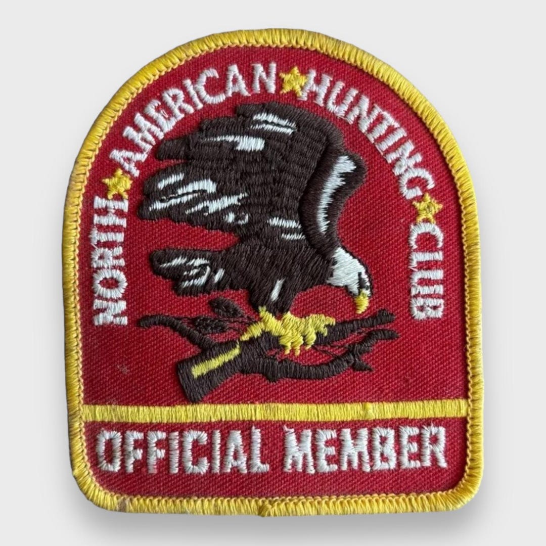Vintage North American Hunting Club Patch - Etsy
