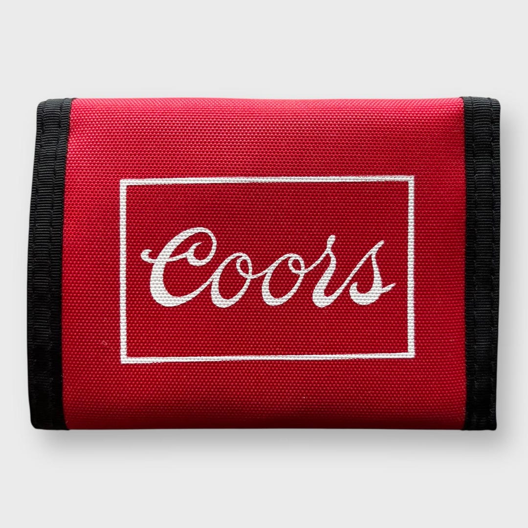 Vintage Coors Beer Trifold Velcro Wallet - Etsy Canada