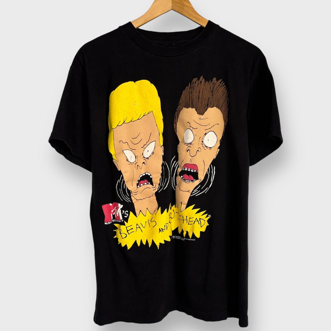 Vintage 1990s Beavis and Butthead T-shirt (L/XL) - Etsy UK