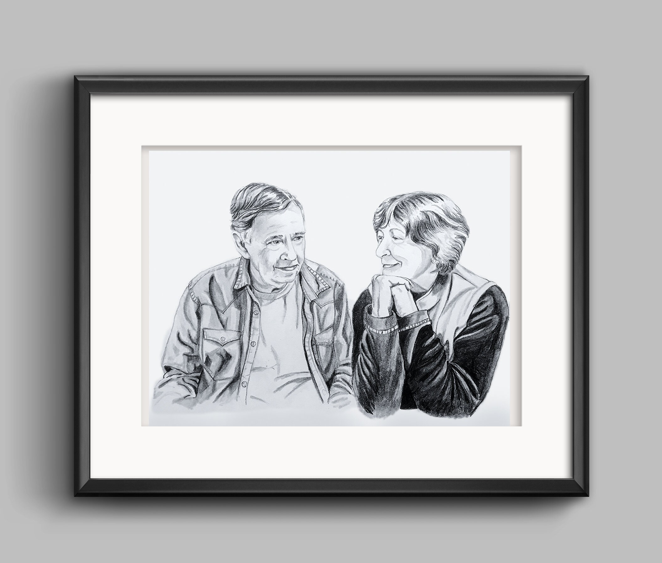 Personalized Anniversary Gift Portrait From Photo Wedding | Etsy