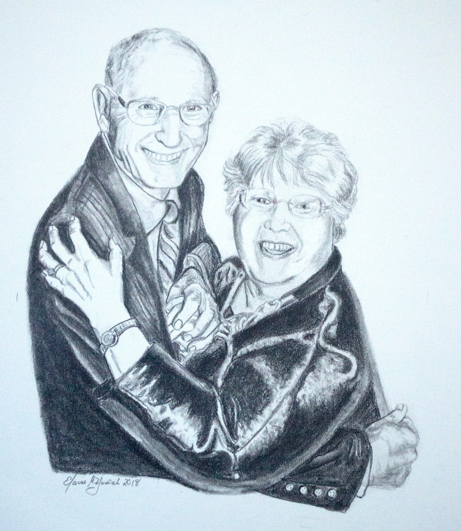 Personalized Anniversary Gift Portrait From Photo Wedding | Etsy