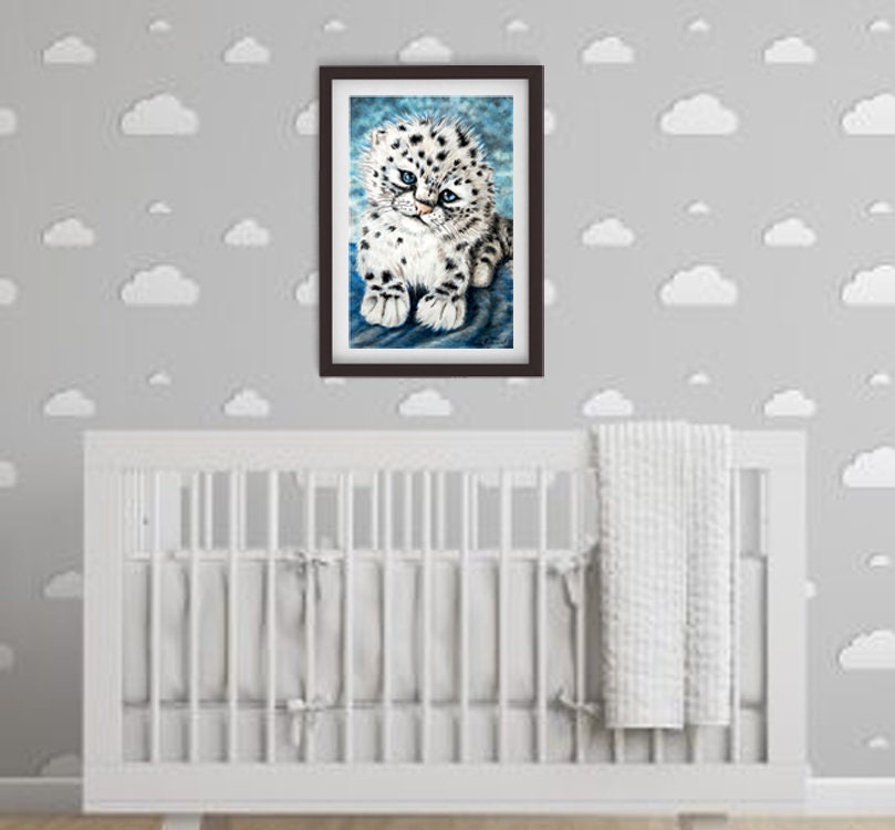 Nursery Decor Baby Wall Art Color Drawing Art Print Wall | Etsy