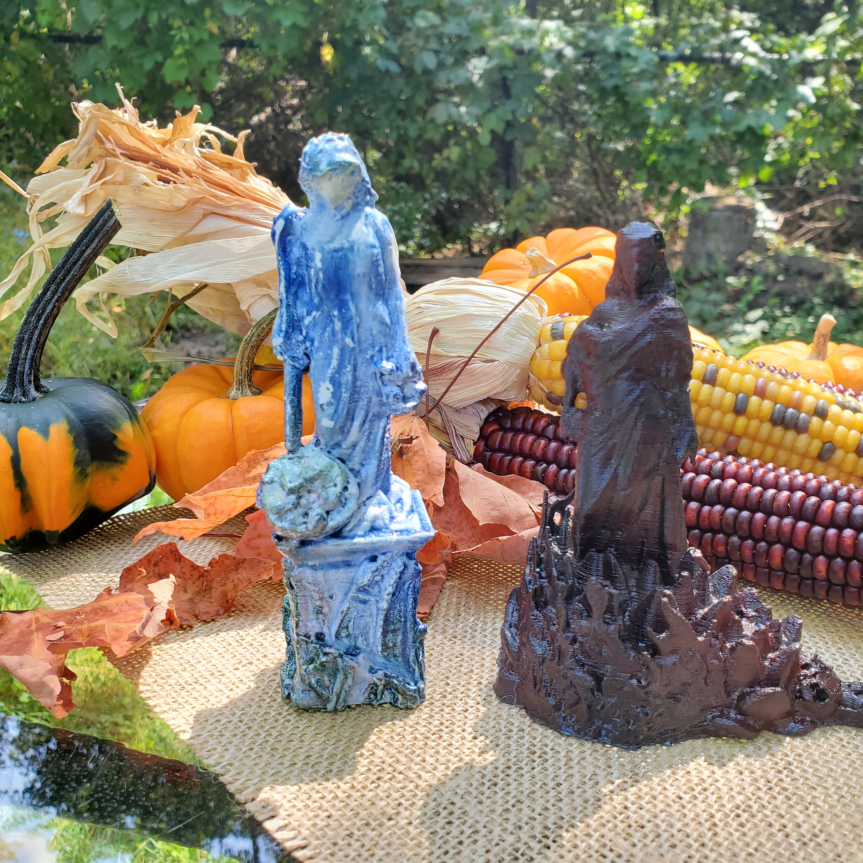 Demeter Statue Harvest Goddess Figurine Greek Goddess | Etsy