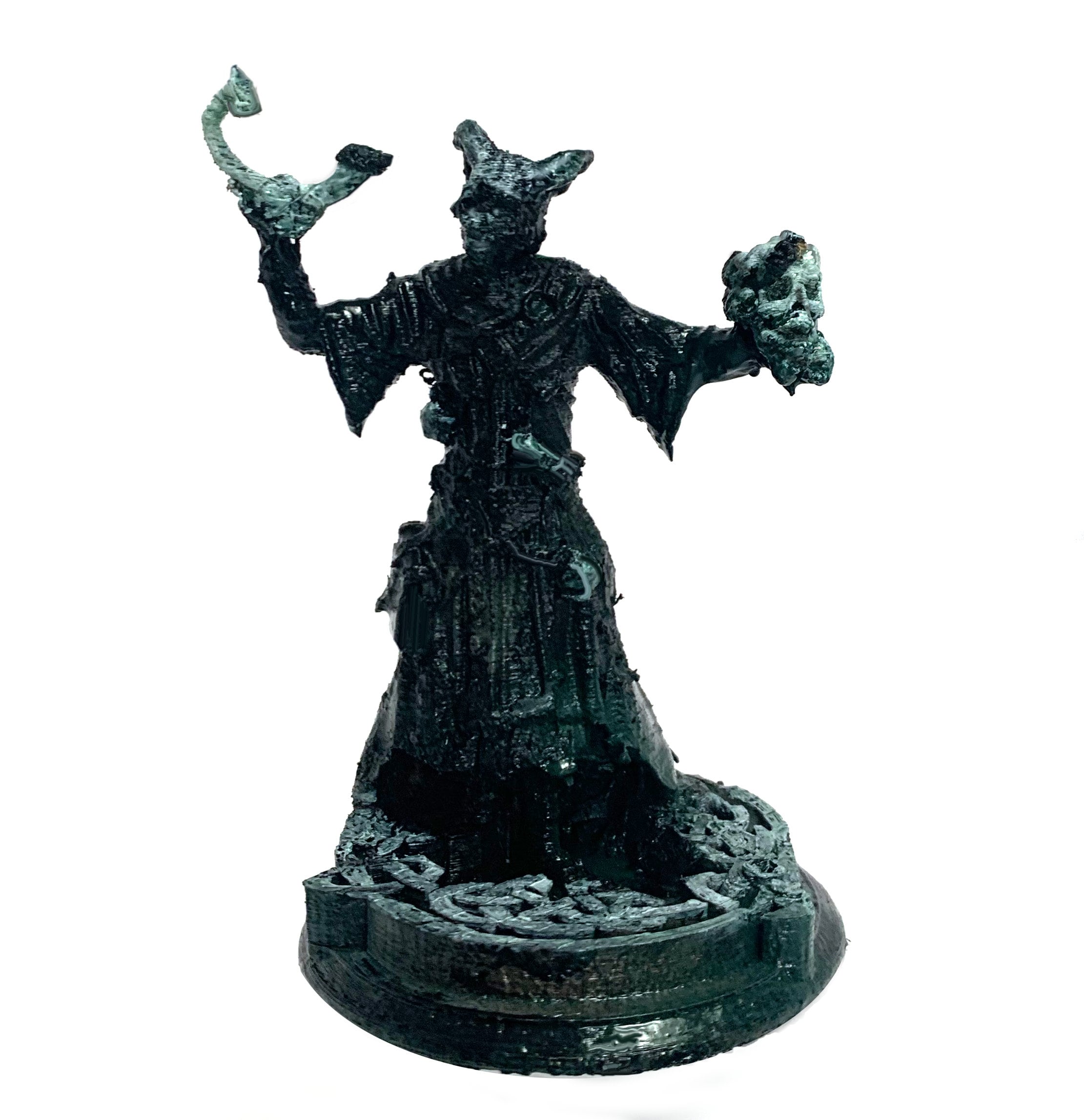 Cernunnos - the Horned One, Green Man, Druid Figurine, Pagan Sculpture ...