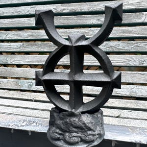 Horned One Sigil, Torq of Cernunnos, Green Man, Druid Altar Art, Wicca ...