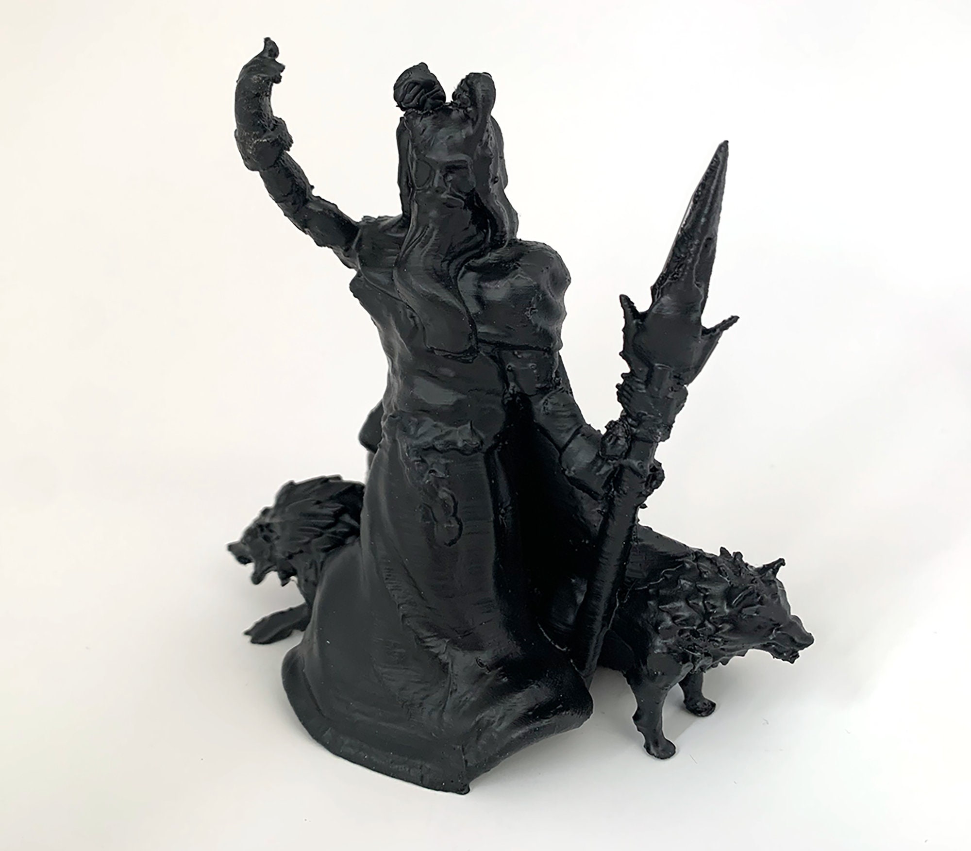 Odin Statue, Wotan, Woden, Norse Statue, Viking God, Wiccan Art, Altar ...