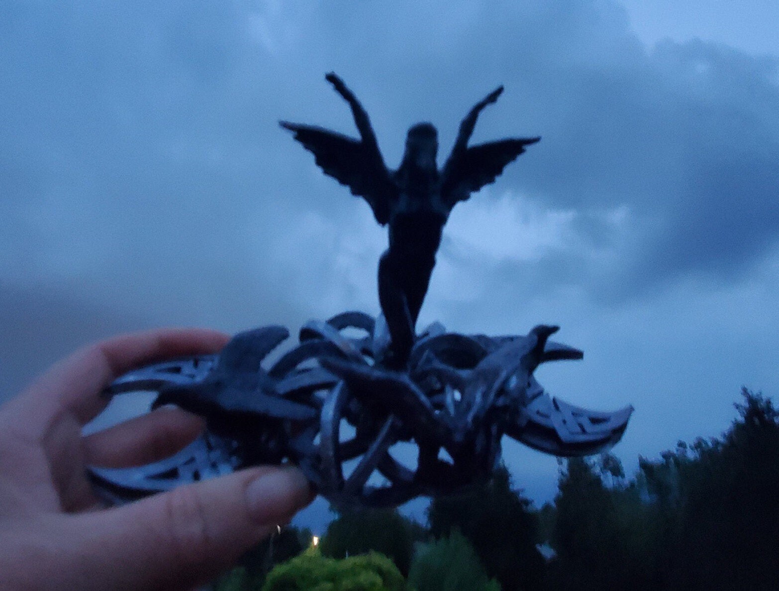 Morrigan Statue (the Morrighan), Celtic Goddess of Destiny, Pagan ...