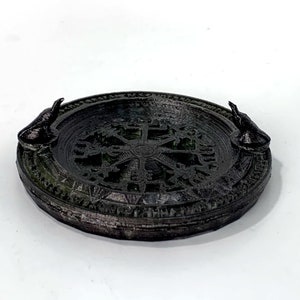 Odin Offering Bowl, Runes Bowl, Odin Allfather Altar Statue, Norse ...