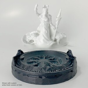 Odin Offering Bowl, Runes Bowl, Odin Allfather Altar Statue, Norse ...