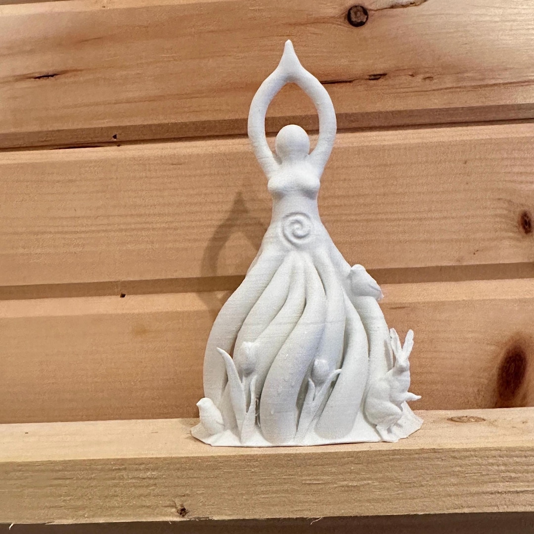 DIY Beltane Spiral Goddess White Base Goddess for Personalization ...