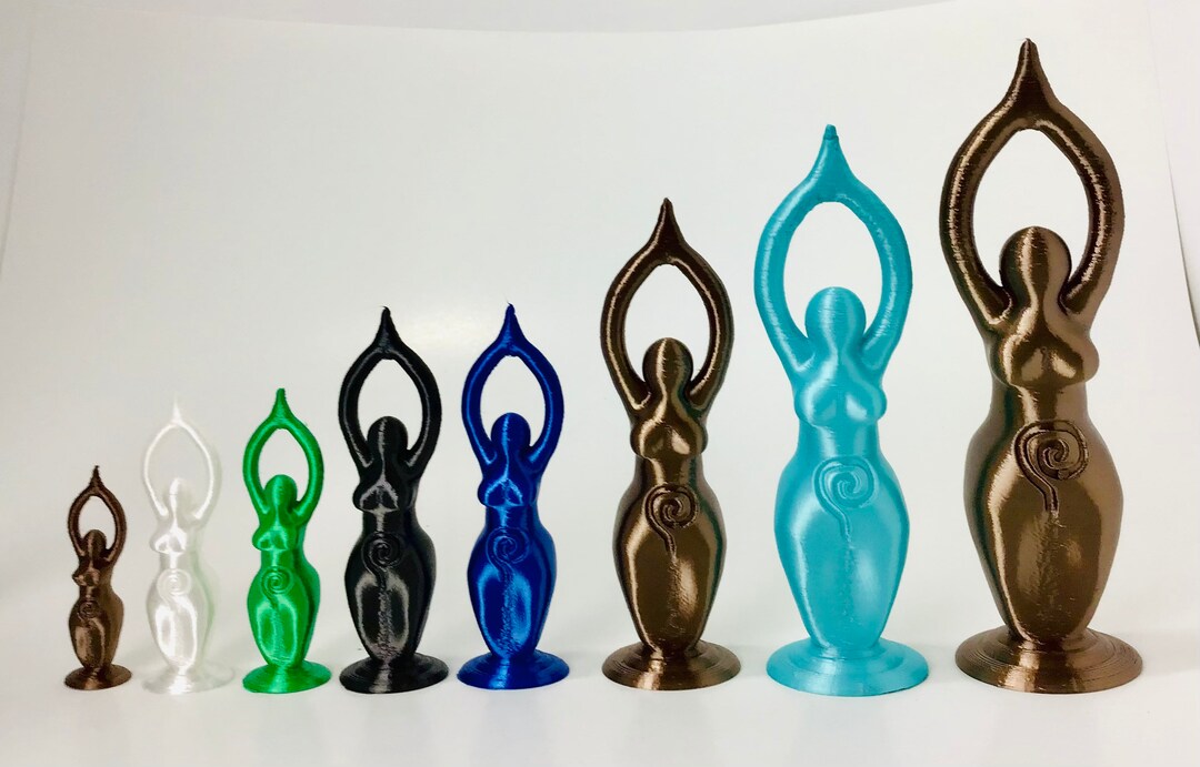 Spiral Goddess, Altar Statue, Gaia, Mother Earth, Pagan Statue ...