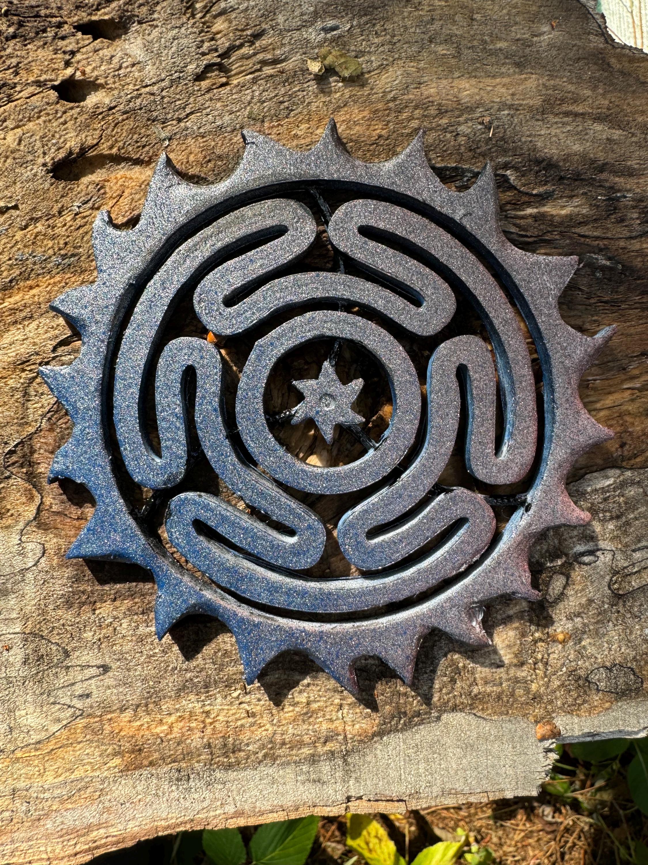 Hecate Wheel, Hecate Symbol, Goddess of Magic Altar Coin, Hekate ...