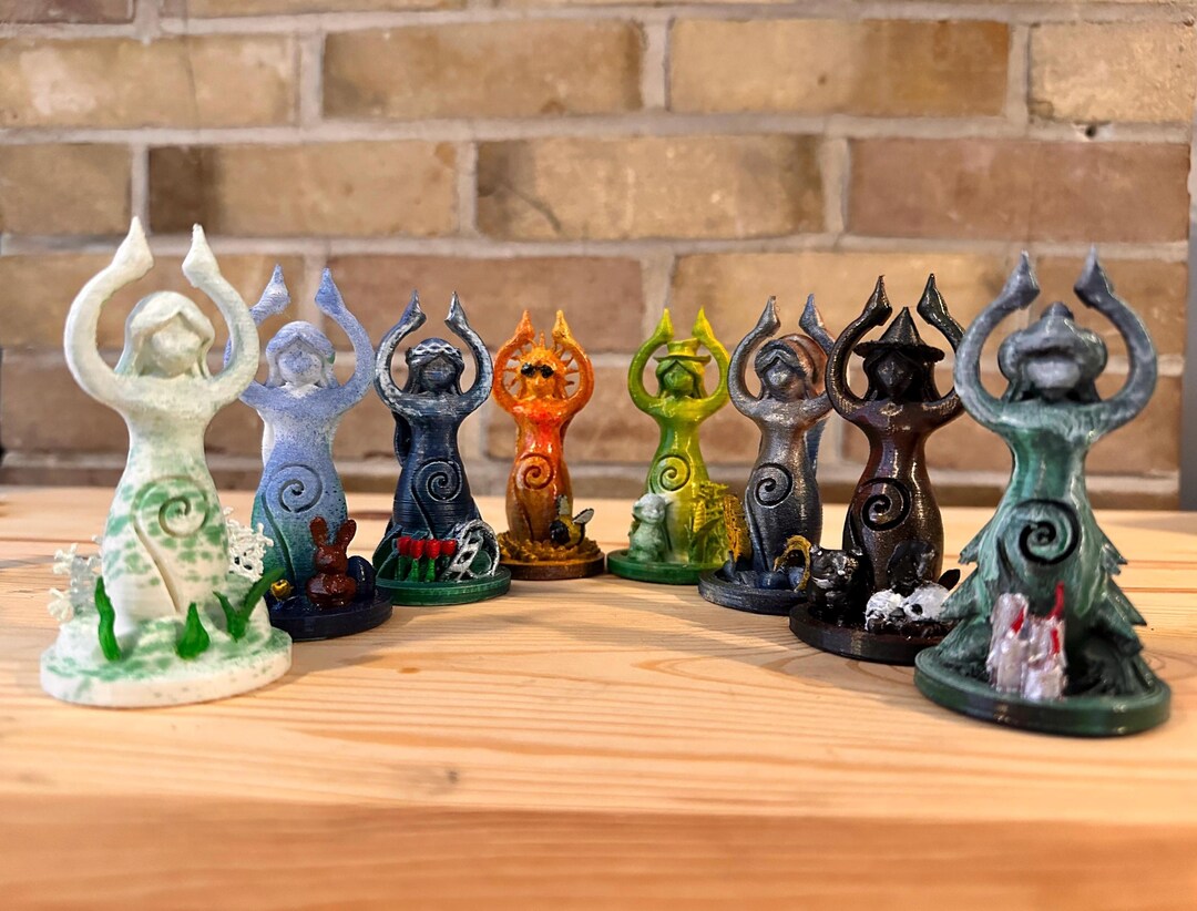 Wee Wheel of the Year, Miniature Storybook Goddess Collection for Happy ...