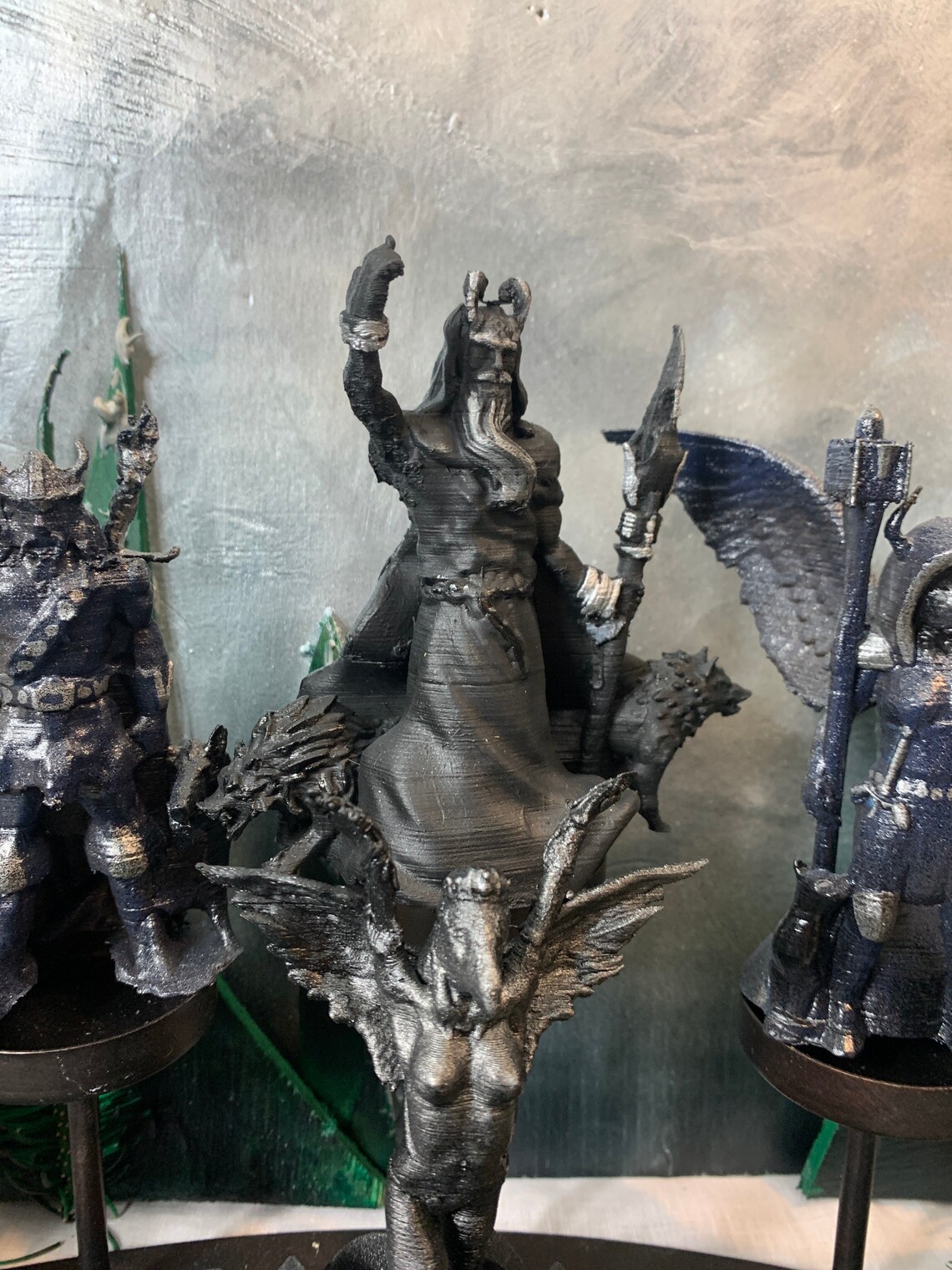 Odin Statue, Wotan, Woden, Norse Statue, Viking God, Wiccan Art, Altar ...