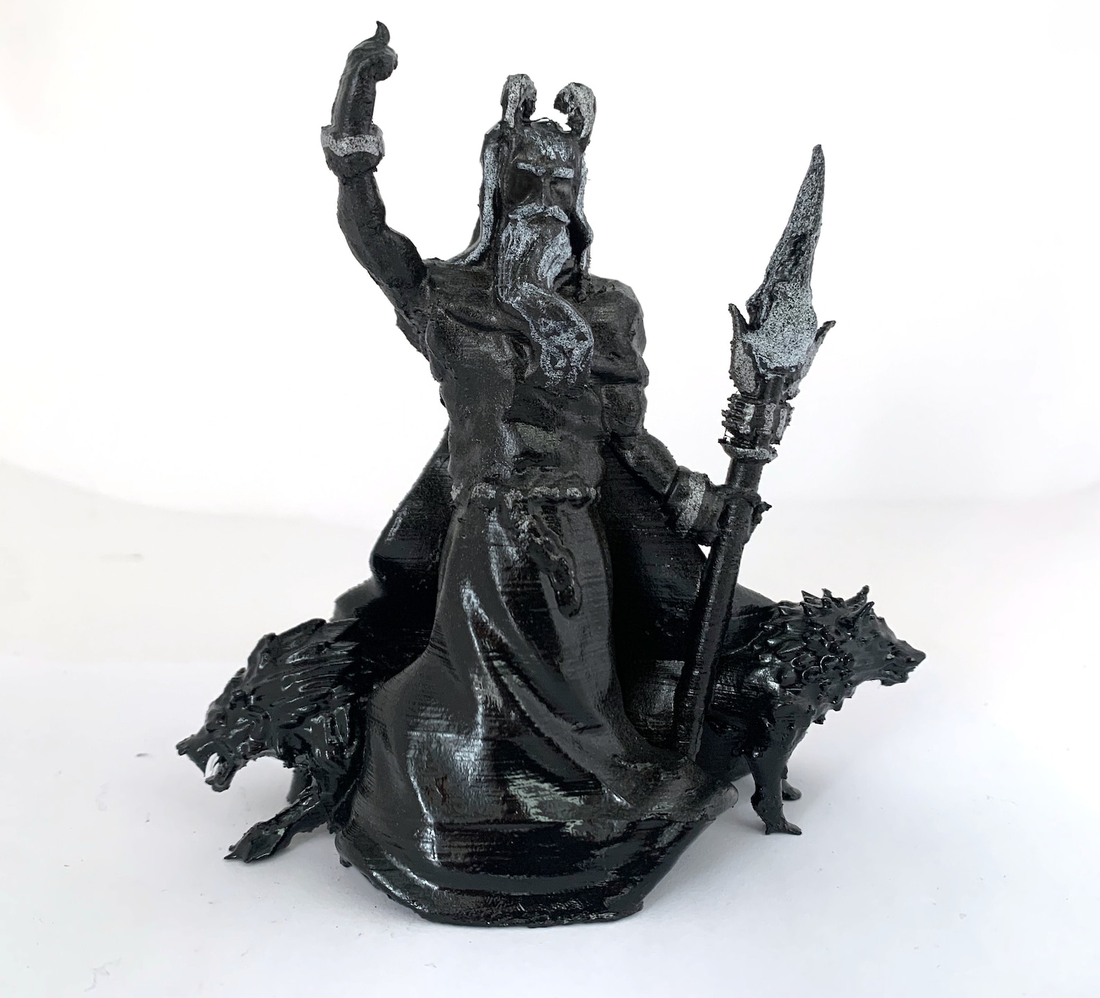 Odin Statue, Wotan, Woden, Norse Statue, Viking God, Wiccan Art, Altar ...