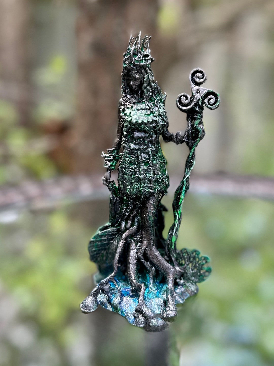 Danu, Celtic Goddess Statue, Mother of the Tuatha Dé Danann, River ...