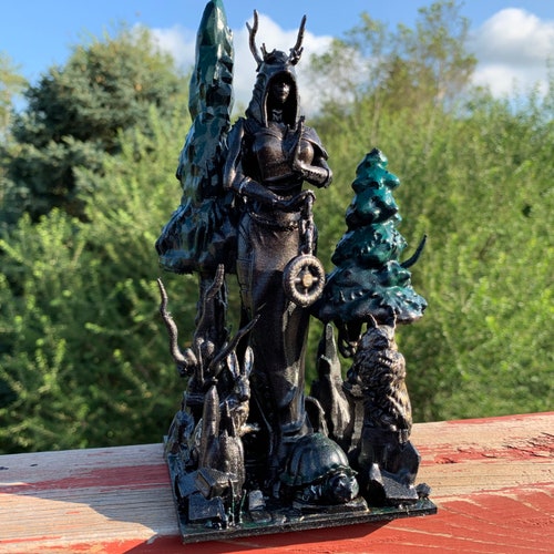 Elen of the Ways Antlered Goddess - Etsy