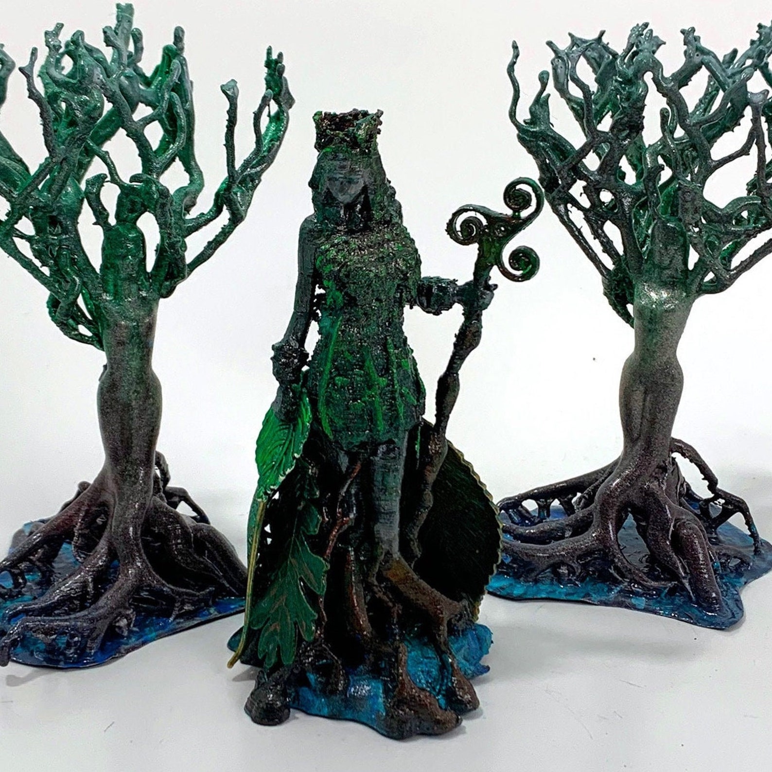 Danu, Celtic Goddess Statue, Mother of the Tuatha Dé Danann, River ...