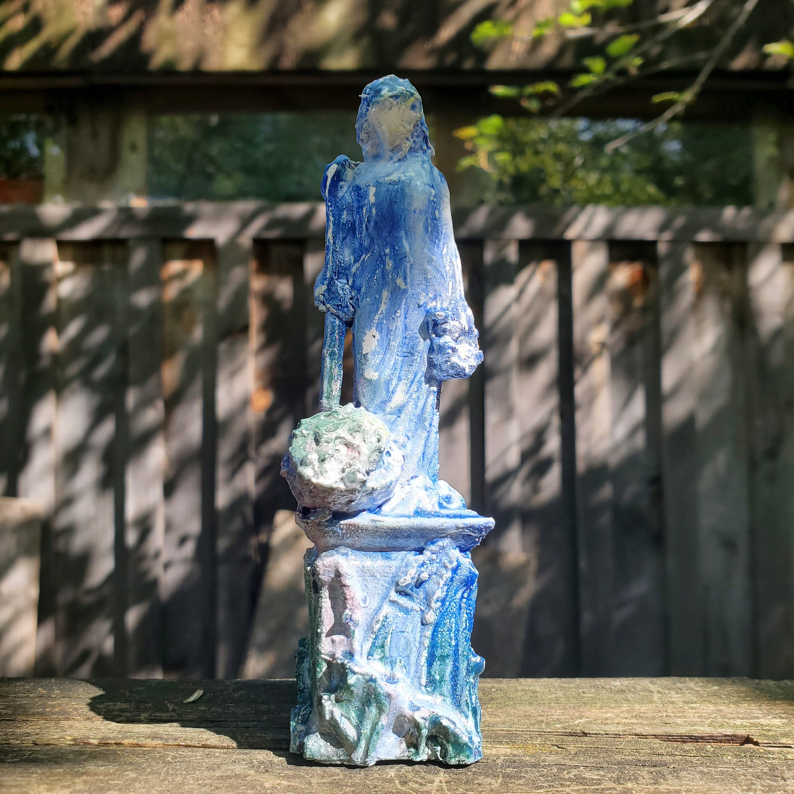 Demeter Statue Harvest Goddess Figurine Greek Goddess | Etsy