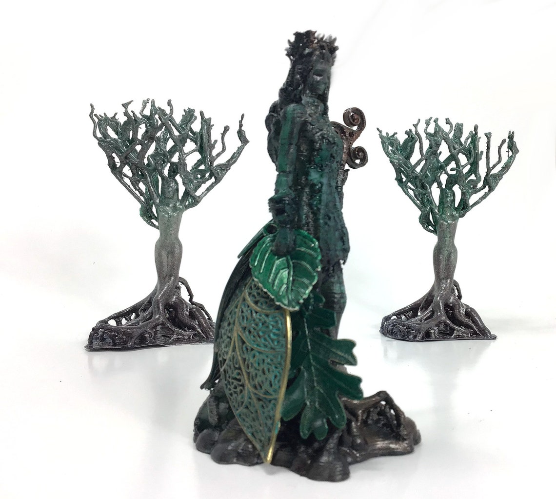Danu, Celtic Goddess Statue, Mother of the Tuatha Dé Danann, River ...