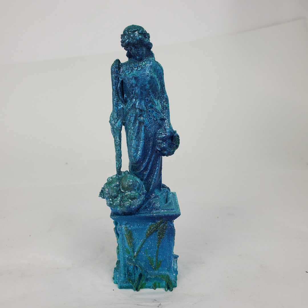 Demeter Statue, Harvest Goddess Figurine, Greek Goddess, Mabon, Mother ...