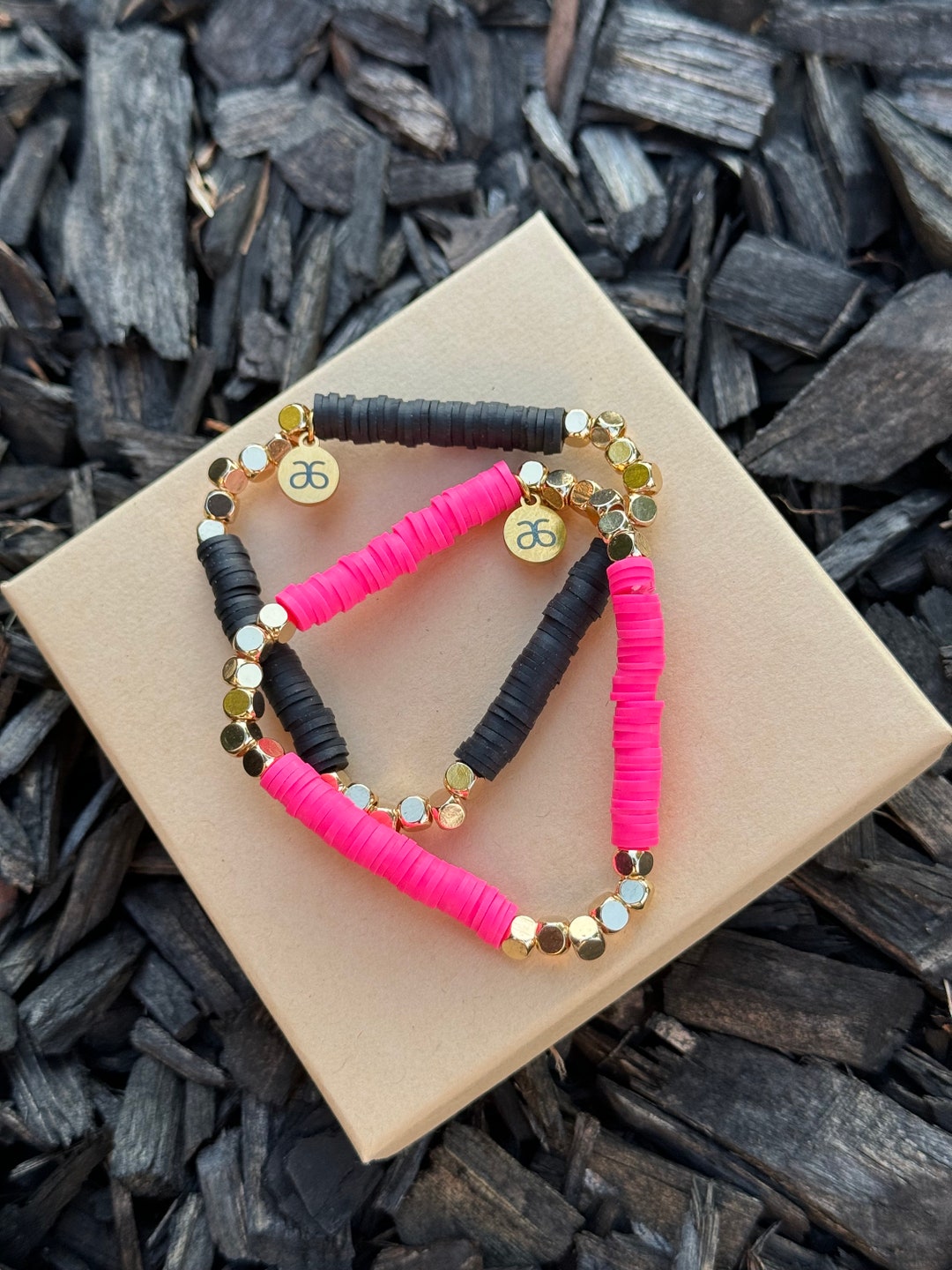 Engraved Bead Bracelet for Team Gift Incentive Bracelet Gift for Bonne ...