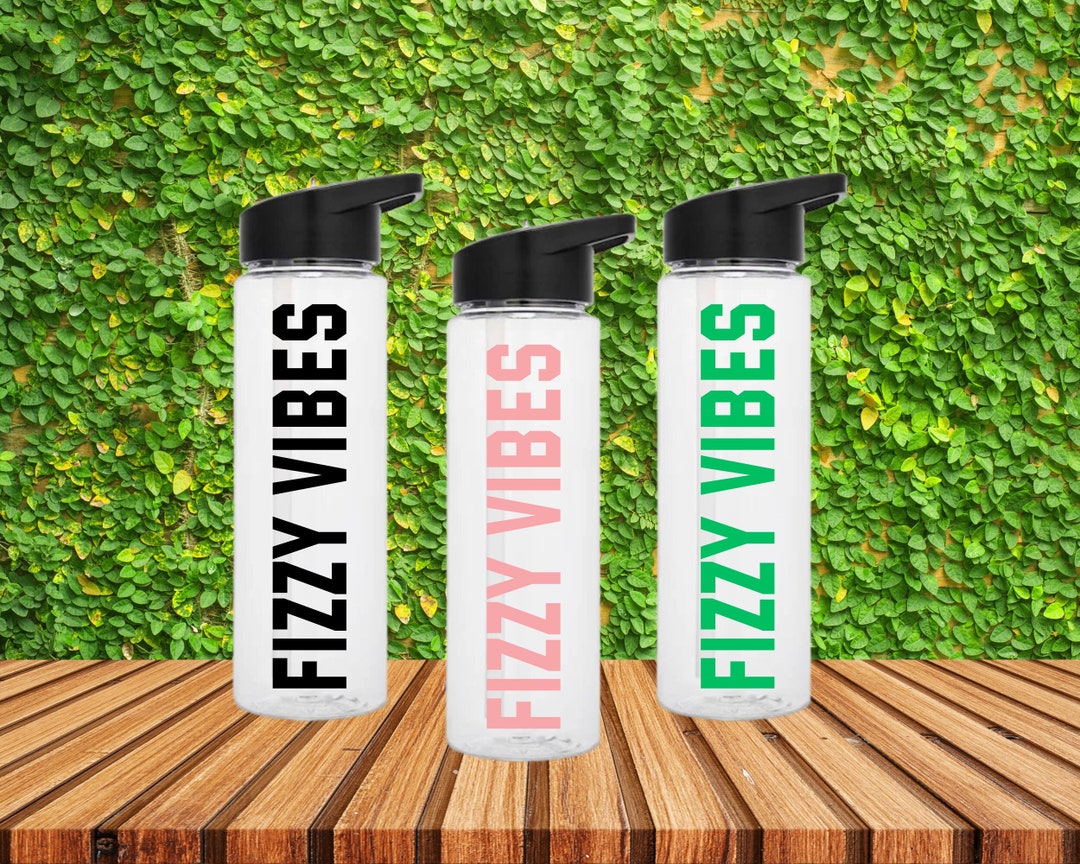 Fizzy Vibes Water Bottle 24oz Fizz Water Bottle - Etsy