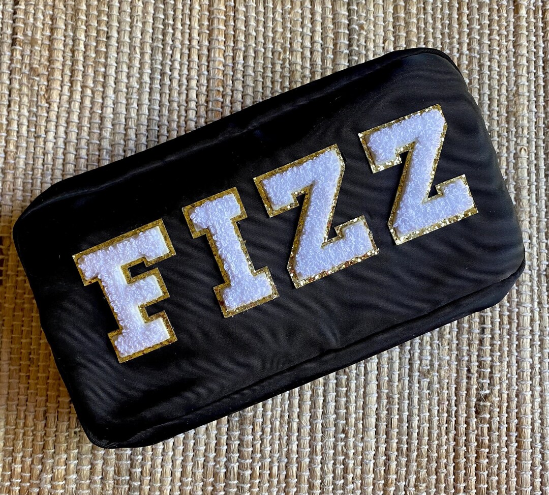 FIZZ Bag Chenille Letter Bag Fizz Gift for Empower Gift for Bon Babe ...