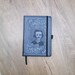 Edgar Allen Poe A5 Notebook Poe Silhouette Nevermore Poe - Etsy