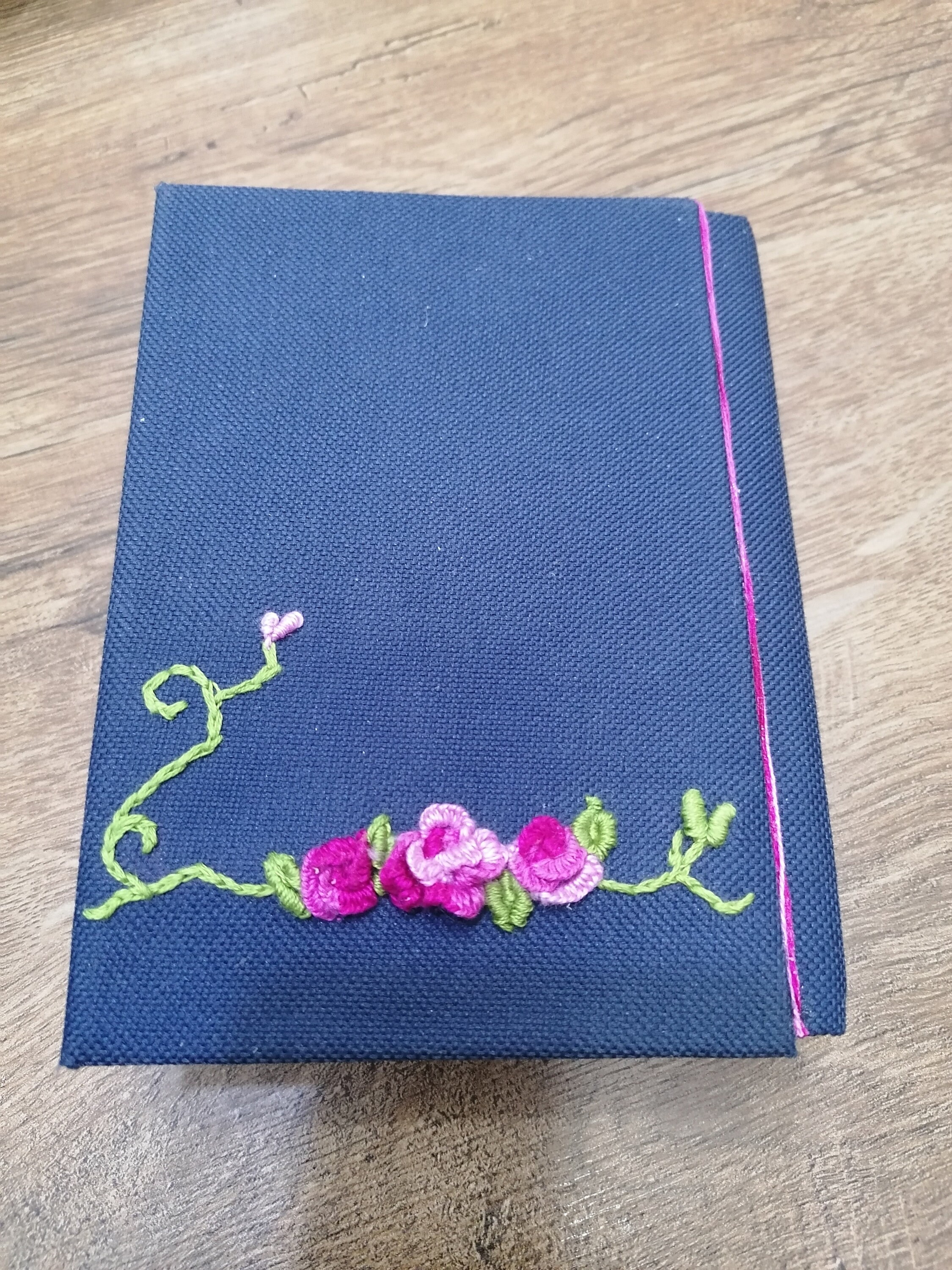 A6 Botanical Floral Journal Diary Pink Roses Planner Travel - Etsy