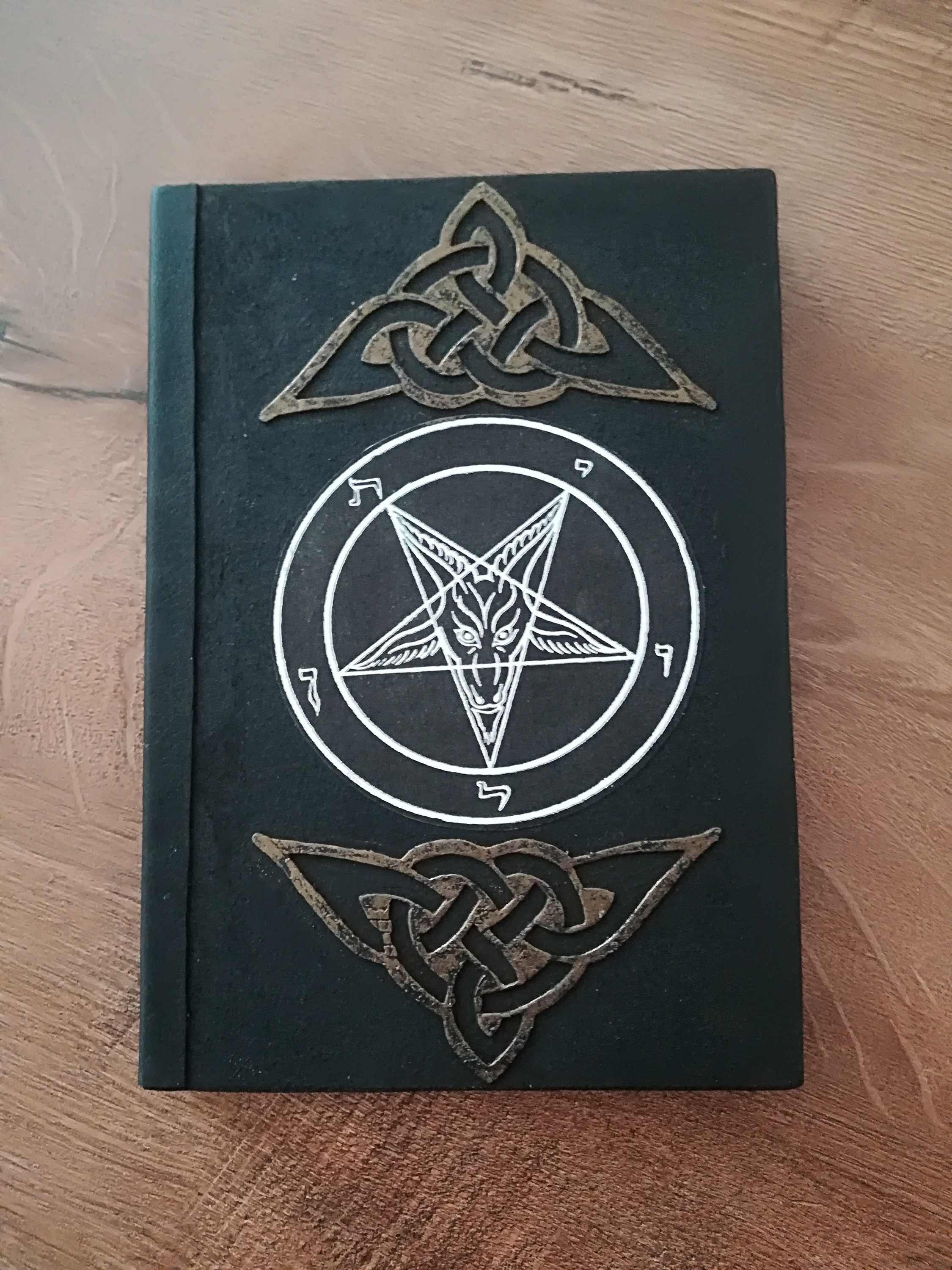 Book of Satan Satanism Book of Baphomet Baphomet Book of | Etsy