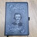 Edgar Allen Poe A5 Notebook Poe Silhouette Nevermore Poe - Etsy