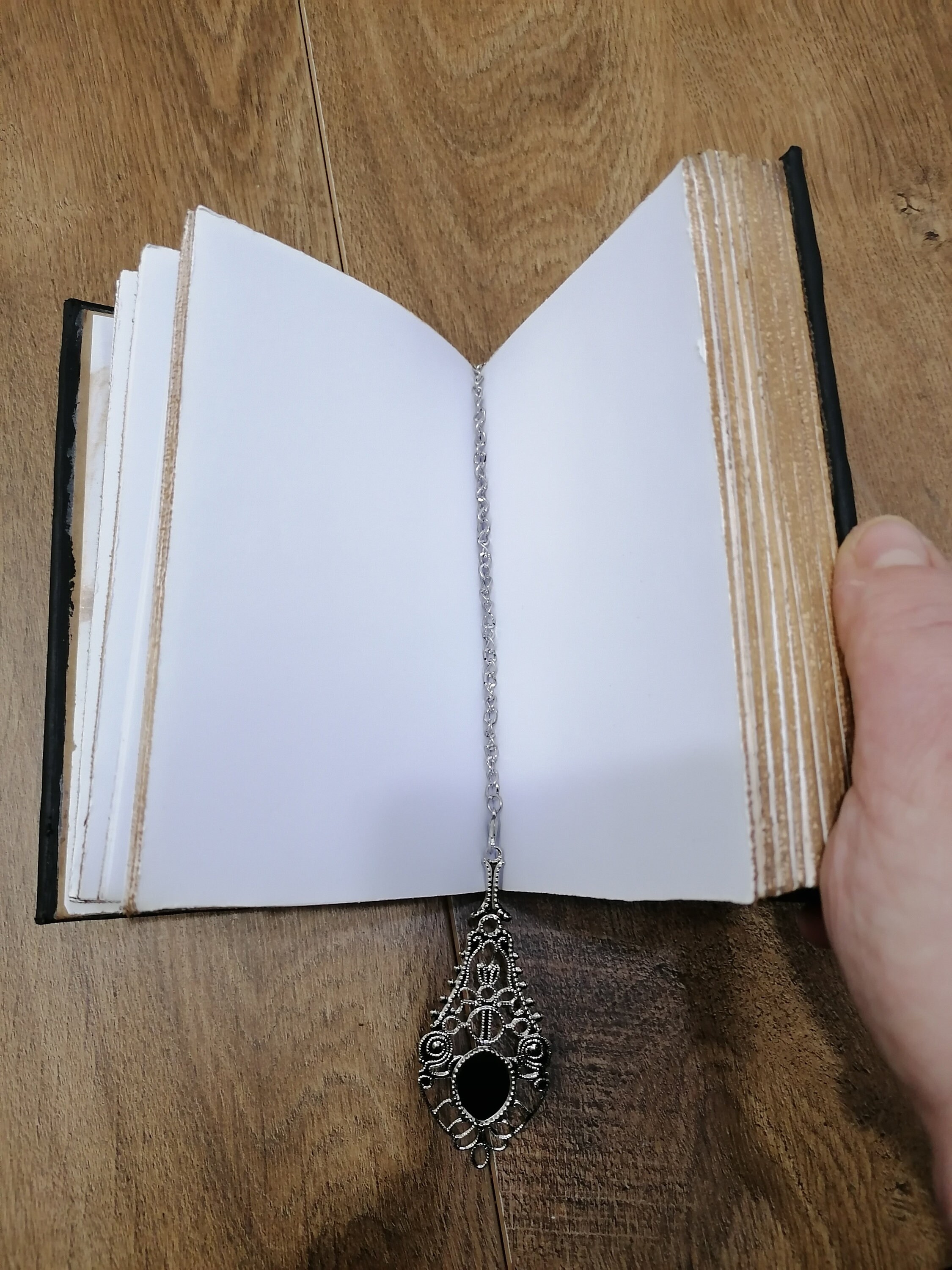 Raven Book of Shadows Crow Book of Spells Mini Blank Altered - Etsy