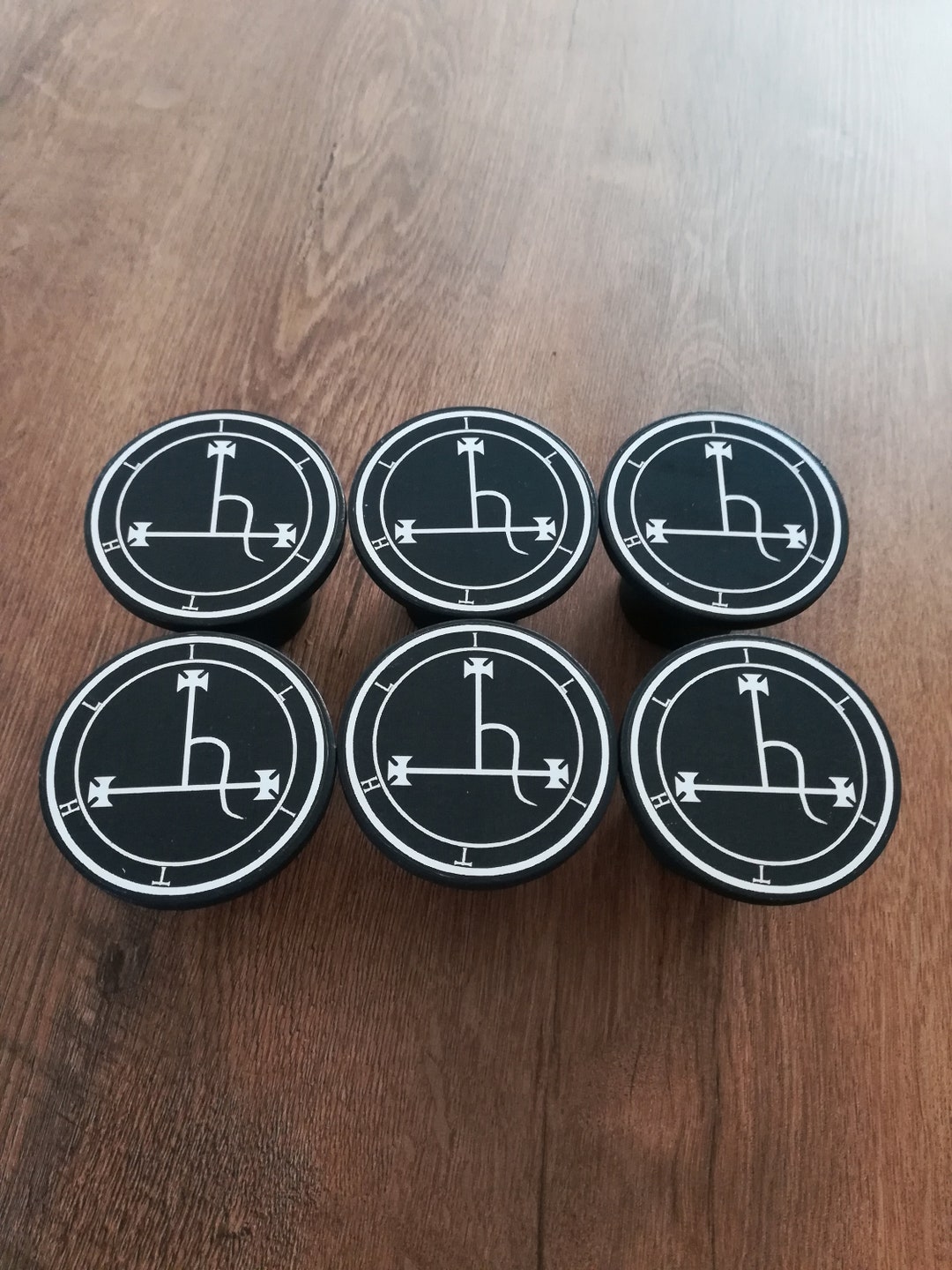 Sigil of Lilith Muffin Cake Stand Black Moon Lilith Cake Mini Stand ...