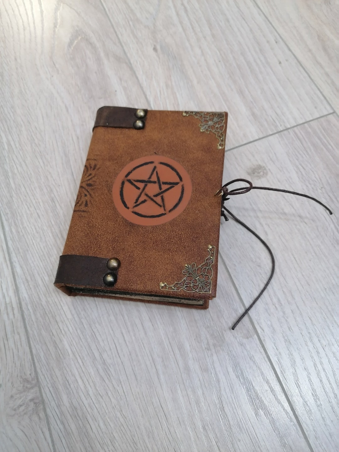 Pentacle Pentagram Pagan Wicca Book of Spells Book of Shadows Book of ...