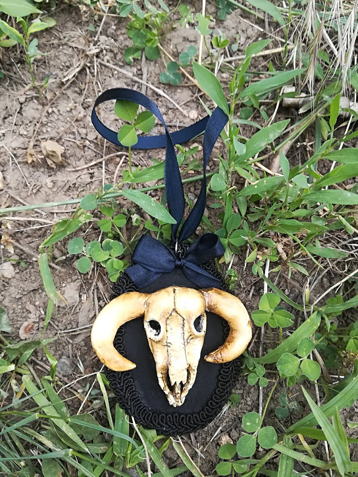 Bull Skull Bull Ornament Gothic Christmas Ornament Car - Etsy