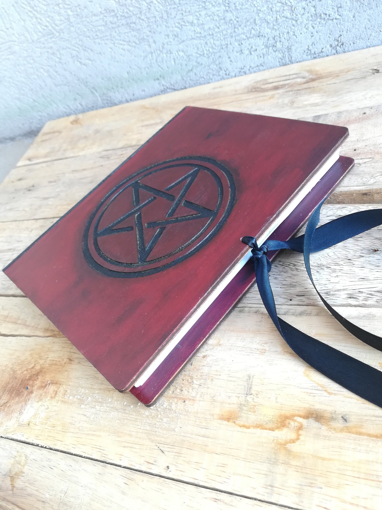 Pentacle Book of Shadows Book of Spells Book of Witchcraft - Etsy