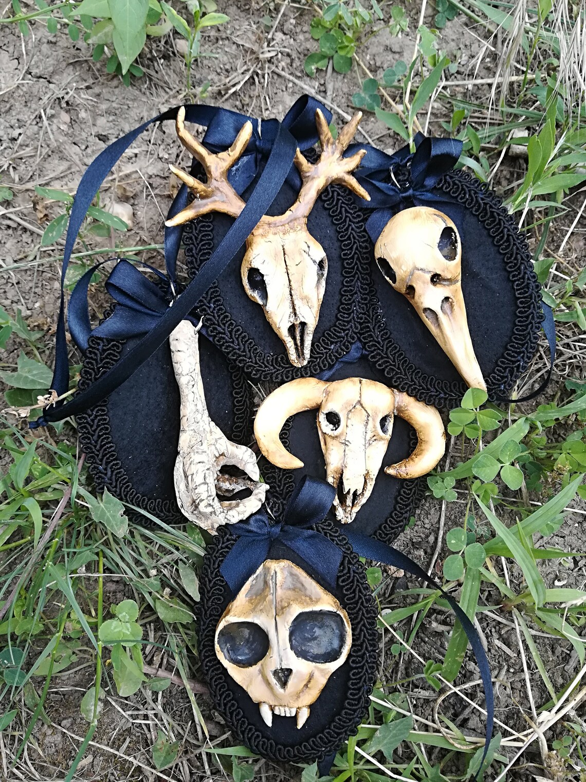 Bull Skull Bull Ornament Gothic Christmas Ornament Car - Etsy