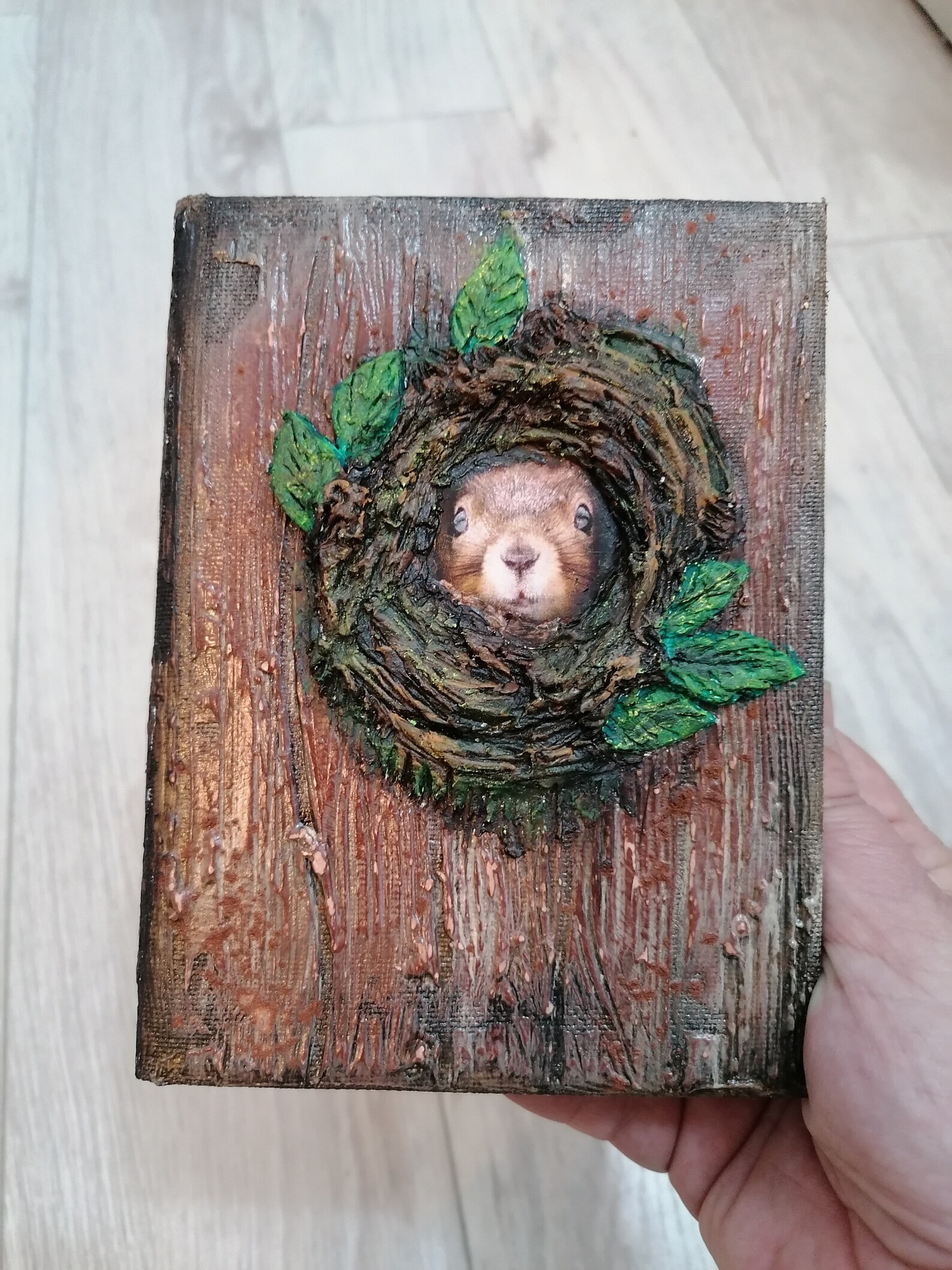 A6 Squirrel Journal Squirrel Notebook Mini Blank Book - Etsy