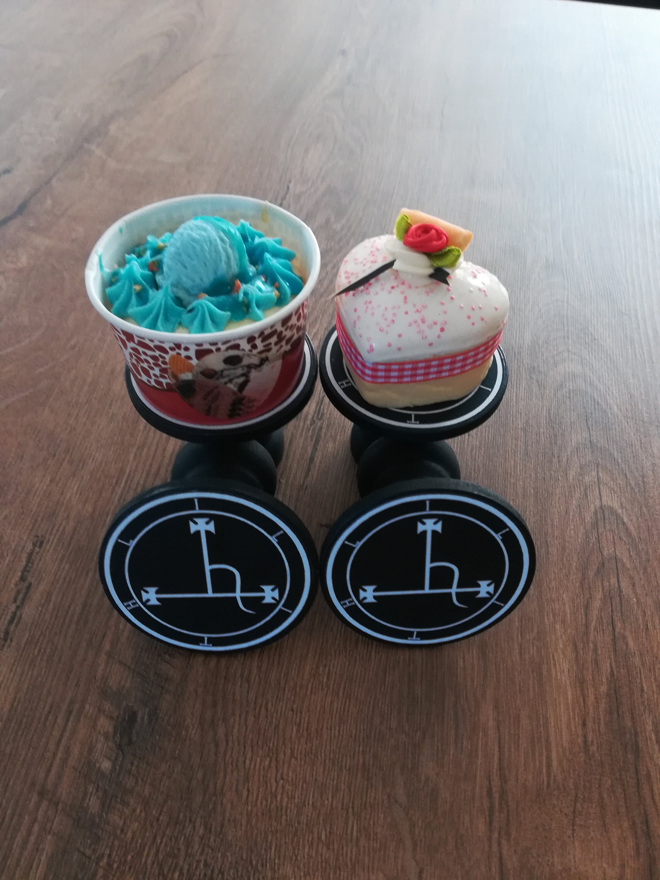 Sigil of Lilith Muffin Cake Stand Black Moon Lilith Cake Mini - Etsy