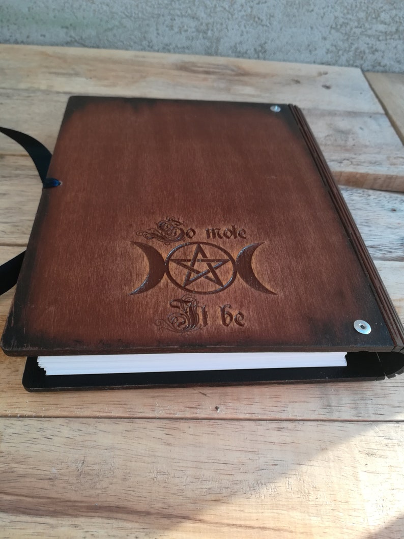 Pentacle Book of Shadows Book of Spells Book of Witchcraft - Etsy