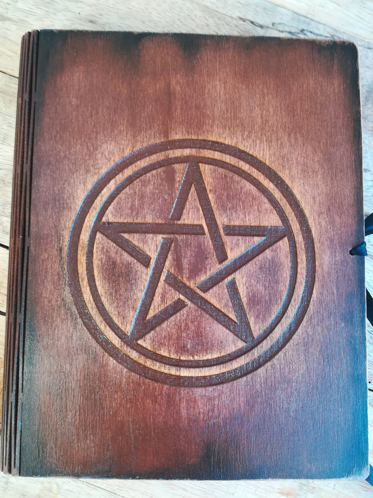 Pentacle Book of Shadows Book of Spells Book of Witchcraft - Etsy