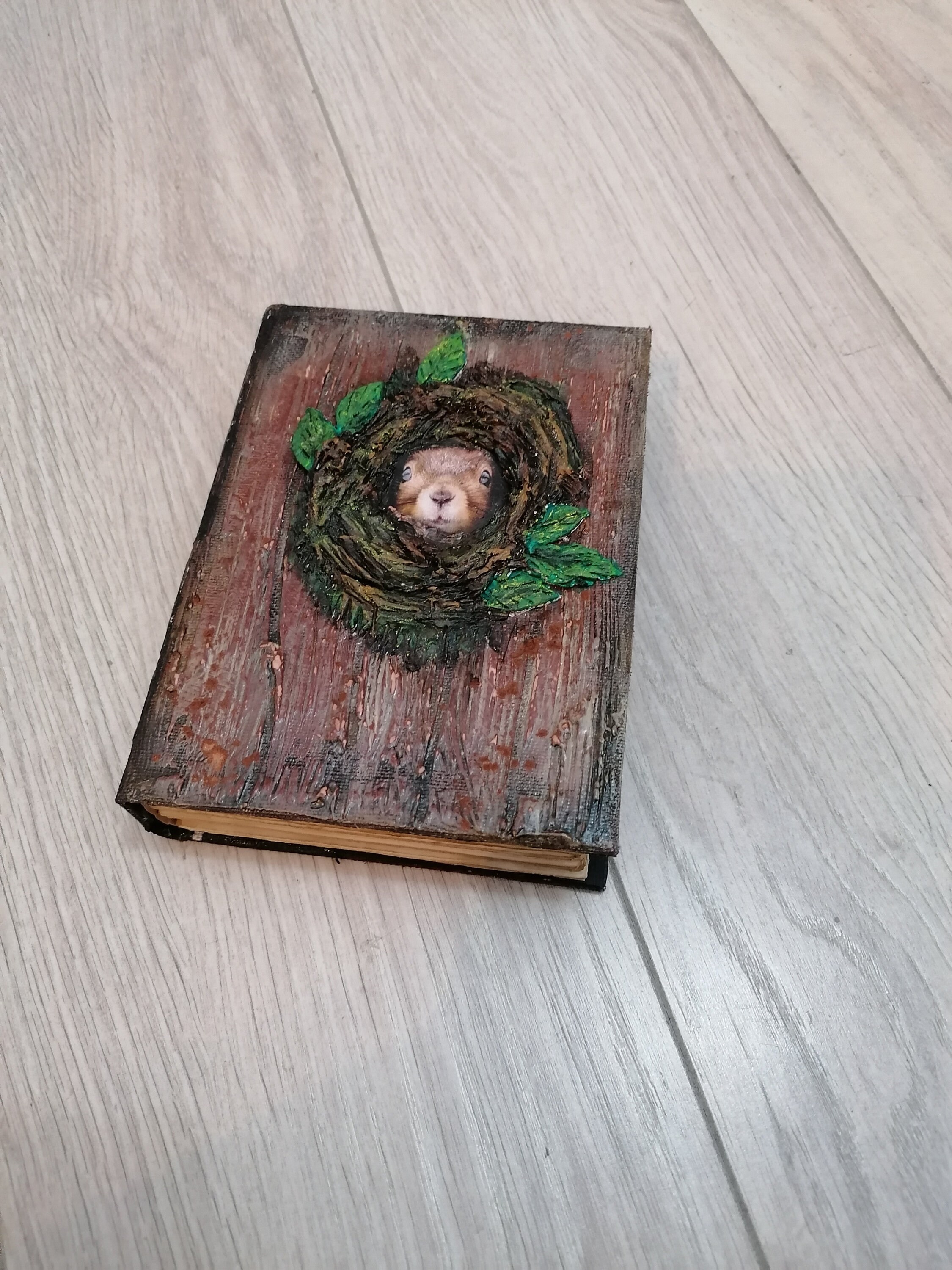 A6 Squirrel Journal Squirrel Notebook Mini Blank Book - Etsy
