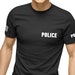 Police Tshirt Law Enforcement Police Unisex Police Flag Tee Four Sides ...