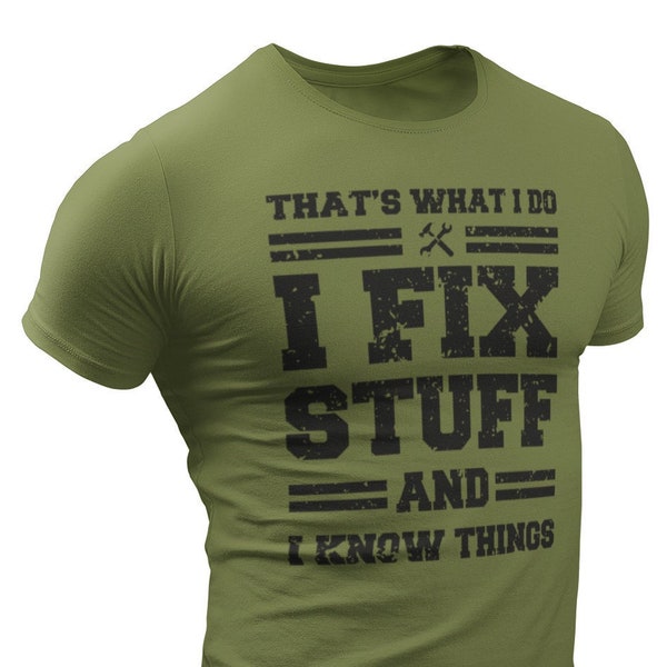 I Fix Things T Shirt - Etsy