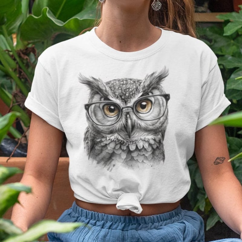 Owl T Shirt - Etsy