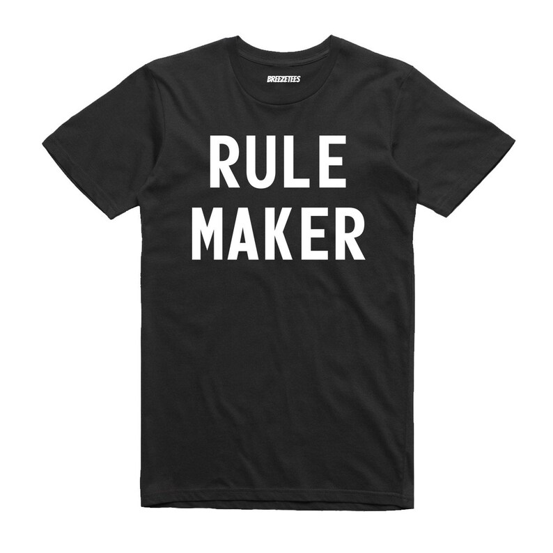 Family T-shirts Rule Maker Rule Breaker Parent and Kid Gift - Etsy