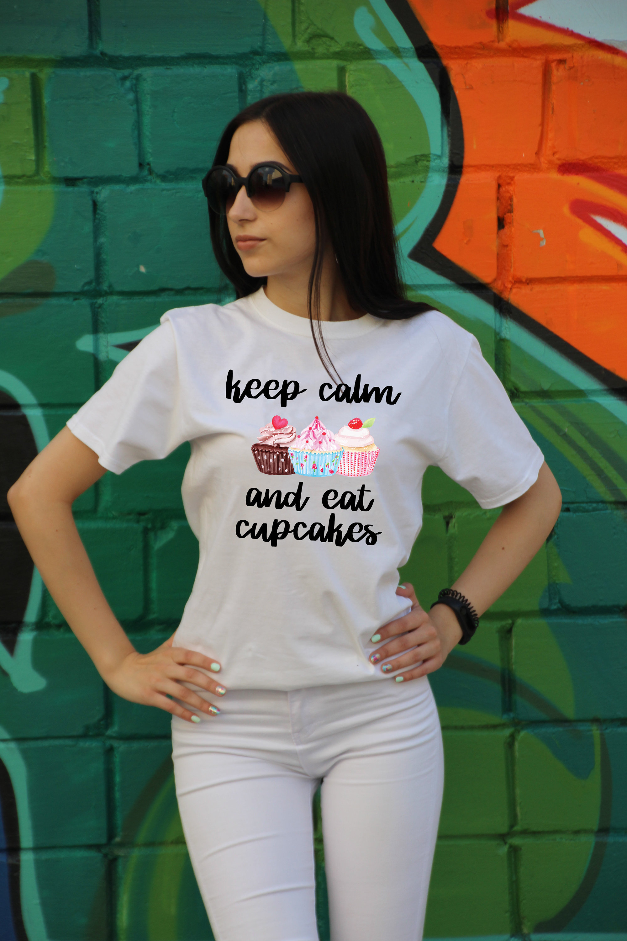 Keep Calm And Eat Cupcakes Shirt