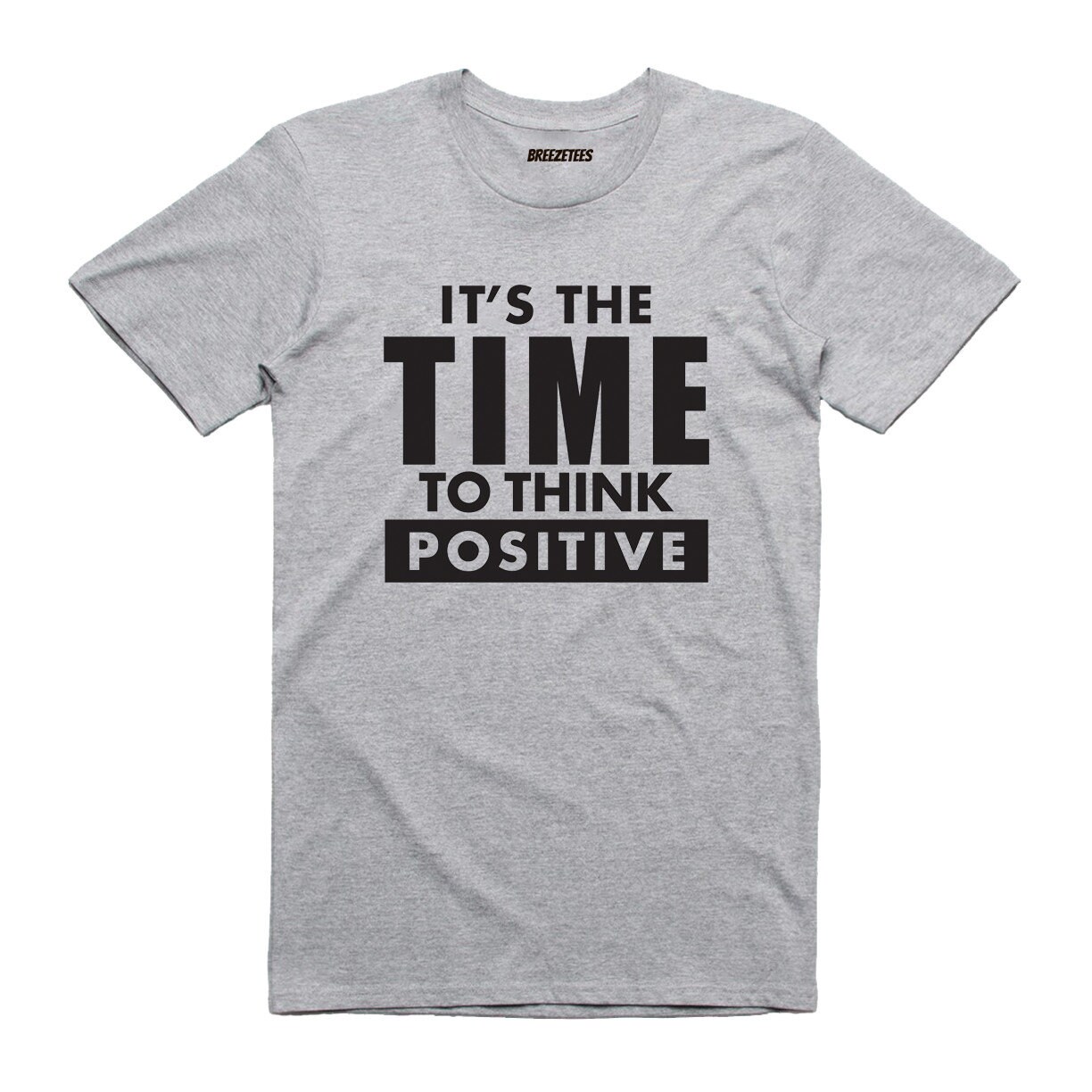 It's the Time to Think Positive T-shirt Tmblr Instagram - Etsy