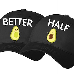 Better Half Couple Caps Matching Baseball Hat Christmas Gift Caps Funny ...